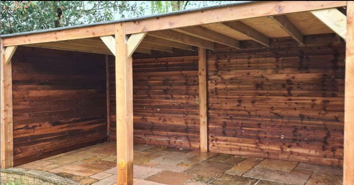 Garden entertaining areas are becoming increasingly popular.